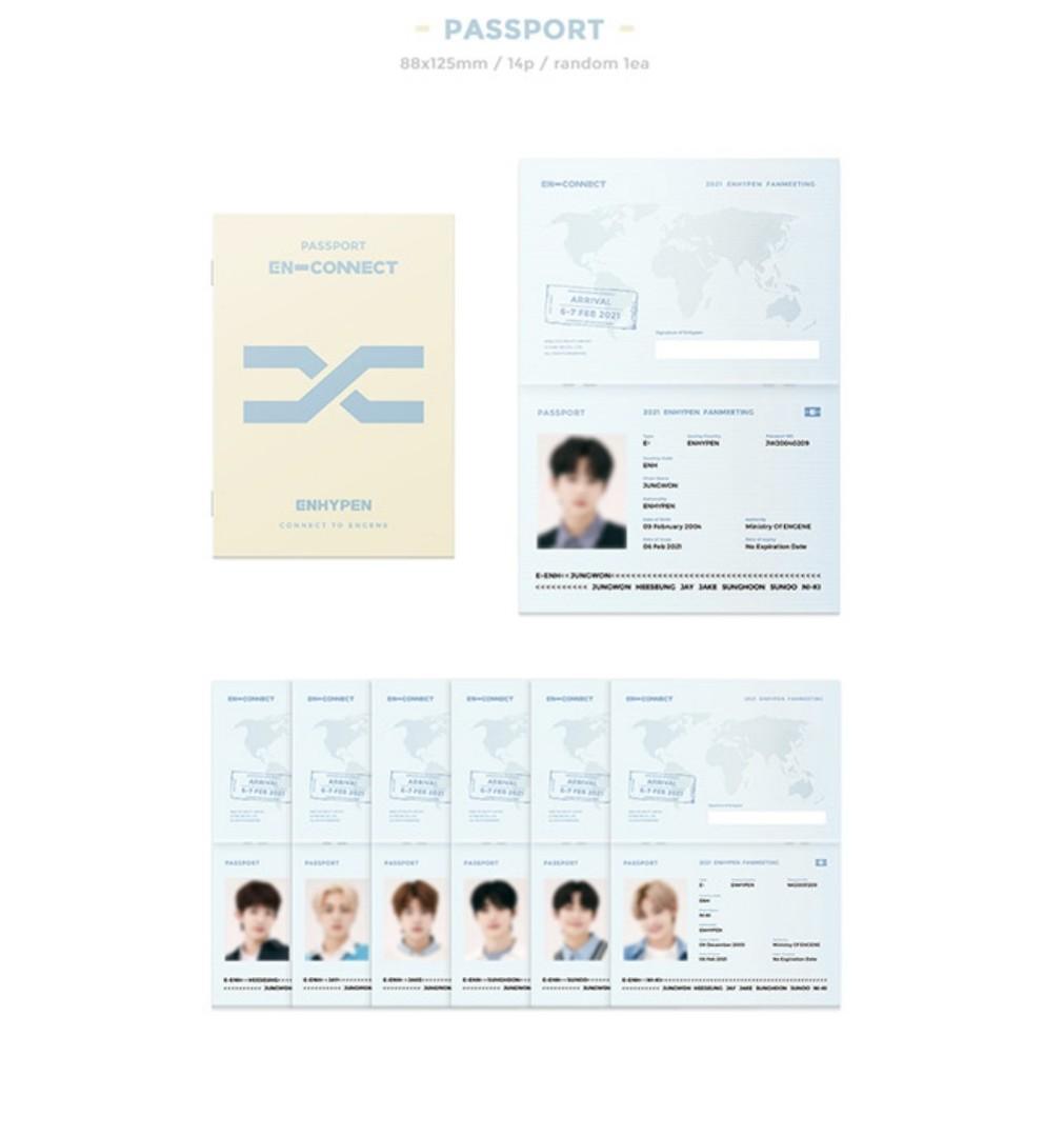 Enhyphen 2021 Fan Meeting [En-Connect] DVD Official with Weverse POB ...
