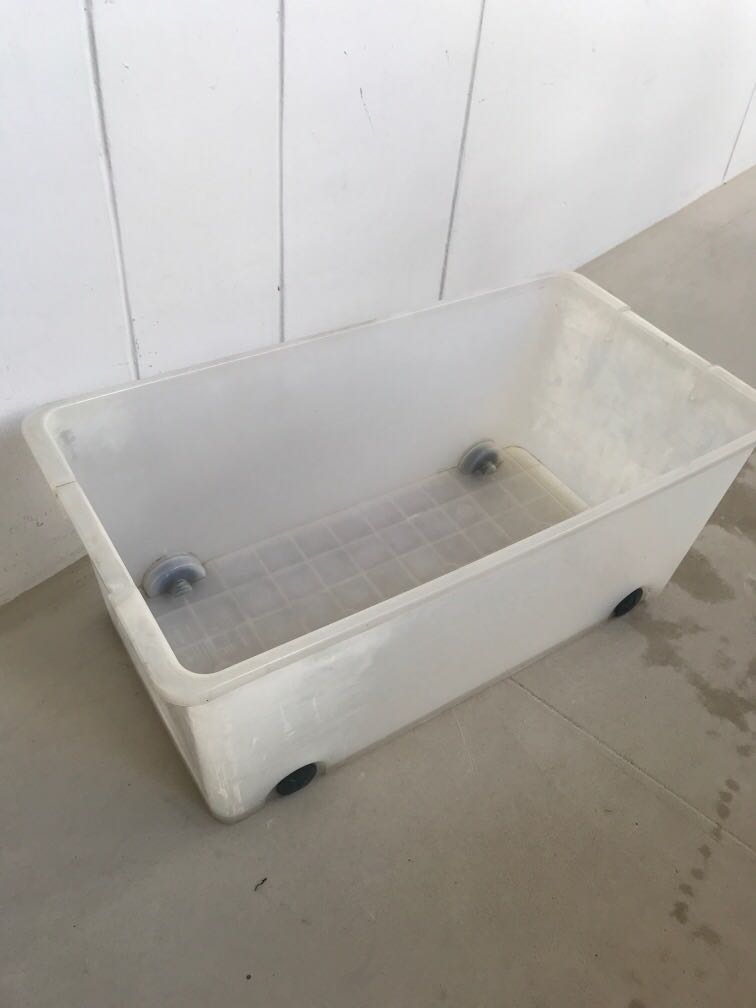 Free big container / storage box without lid (good for making worm cast ...