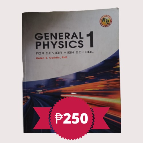 General Physics 1 For Senior High School, Hobbies & Toys, Books ...