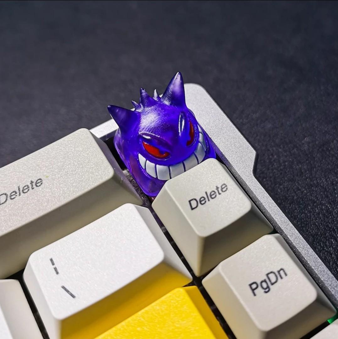 Gengar artisan Keycaps Custom keyboard, Computers & Tech, Parts ...