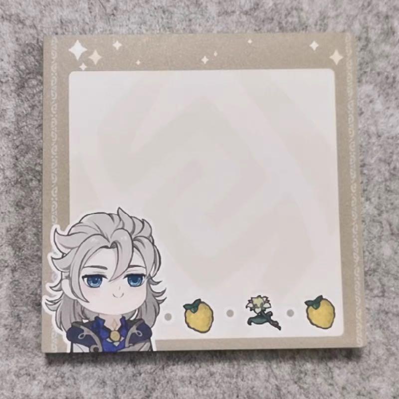 Genshin impact sticky notes, Hobbies & Toys, Stationery & Craft ...