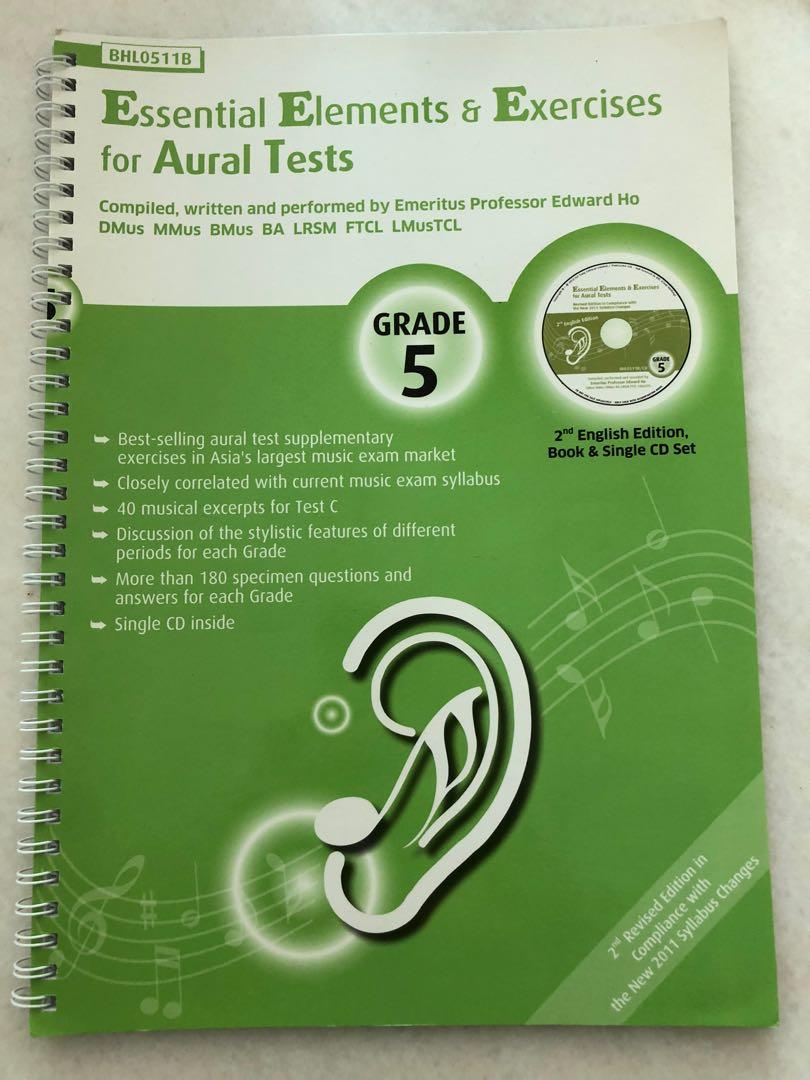 Grade 5 Essential Elements & Exercises for Aural tests, Hobbies & Toys ...