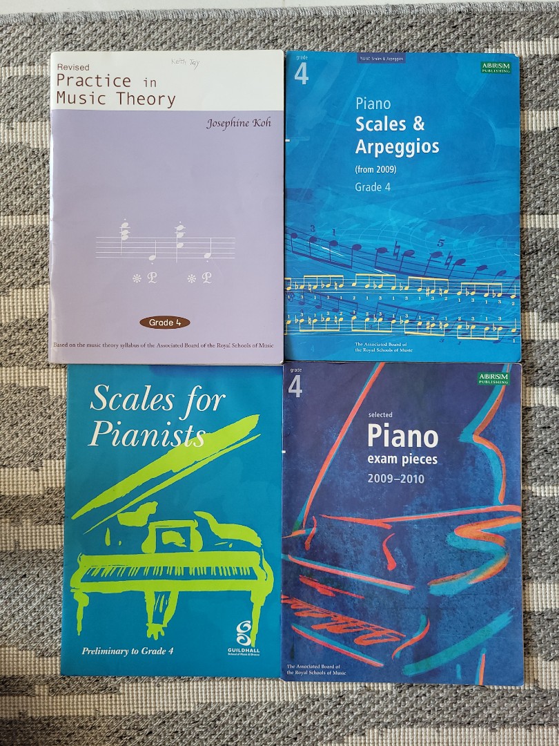 Grade 4 Piano Music Theory And Exam Pieces Hobbies Toys Music grade-4-piano-music-theory-and-exam-pieces-hobbies-toys-music