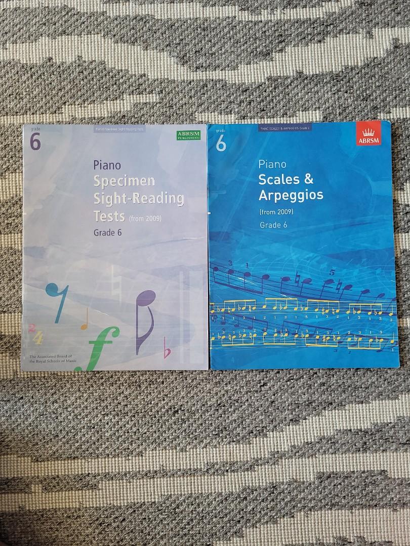 Grade 6 Piano Music Theory and Exam Pieces, Hobbies & Toys, Music ...