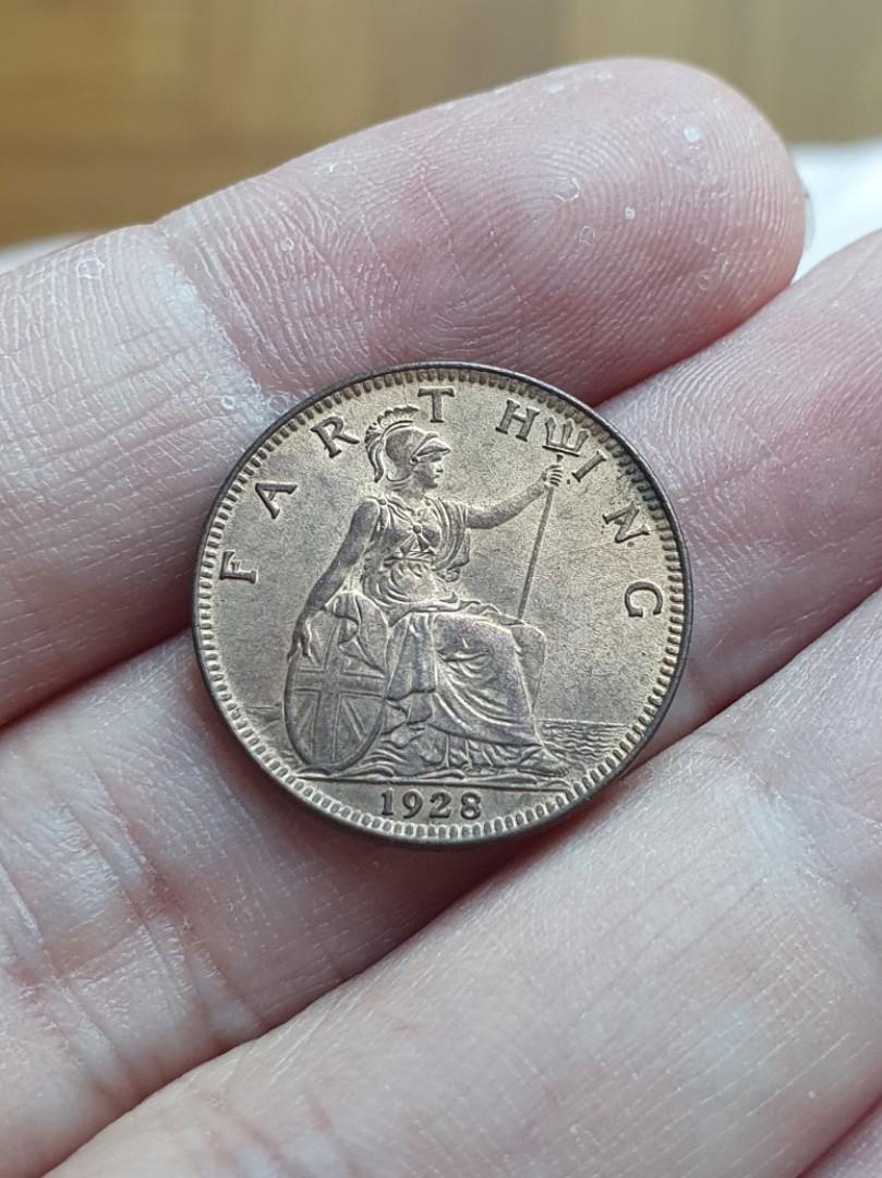 Collectibles Coins & Money Art & Collectibles KING GEORGE V 1928 Great ...