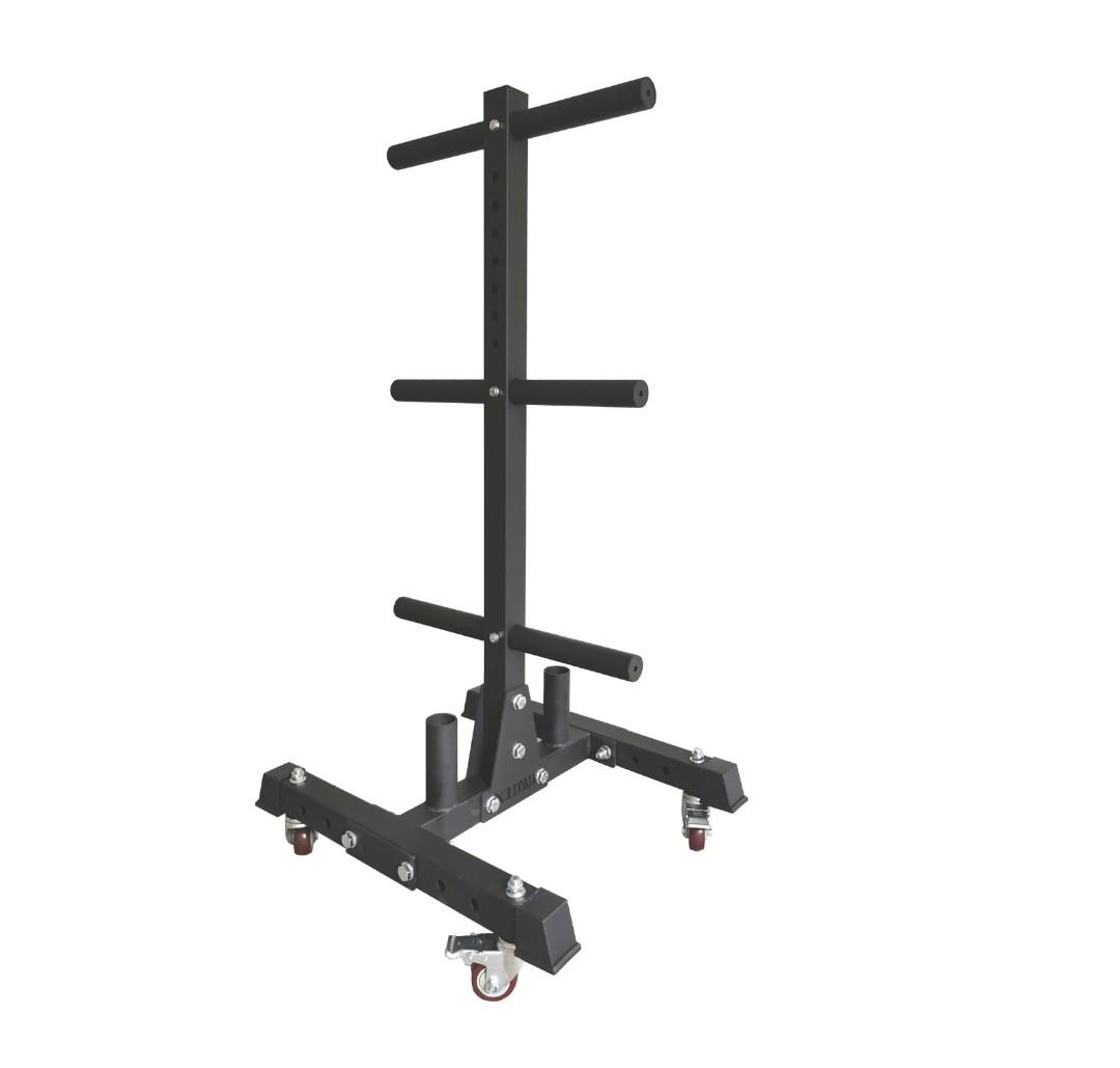 HEAVY DUTY Weight plates vertical tree trolley BN, Sports Equipment ...
