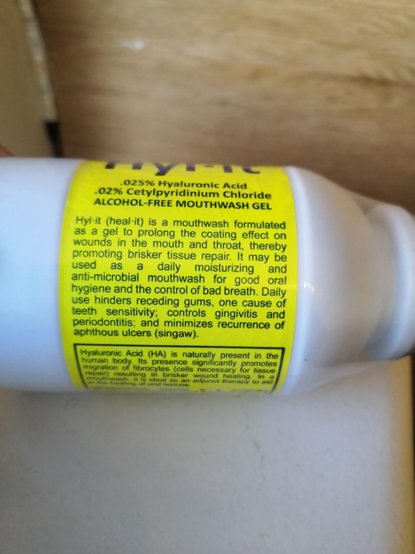 Hyl it Mouthwash, Beauty & Personal Care, Oral Care on Carousell