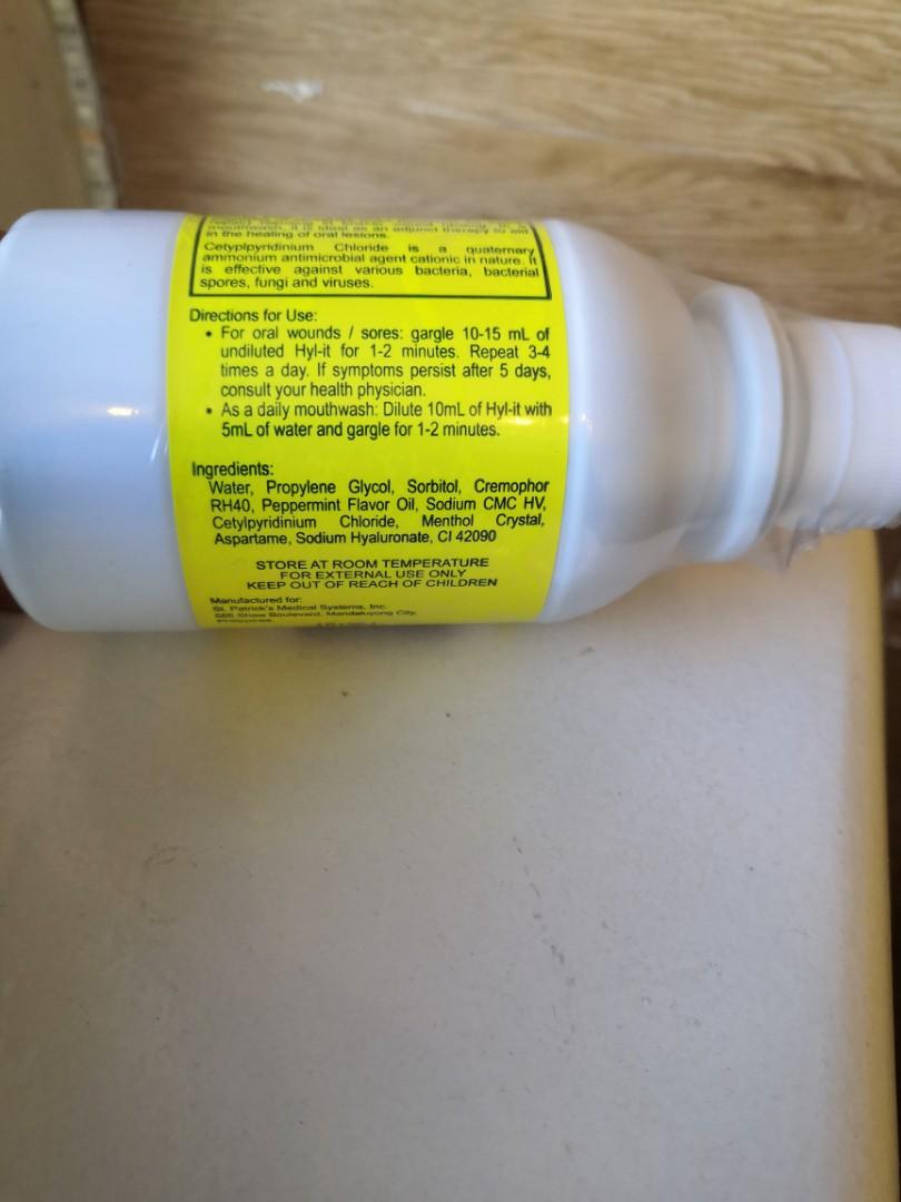 Hyl it Mouthwash, Beauty & Personal Care, Oral Care on Carousell