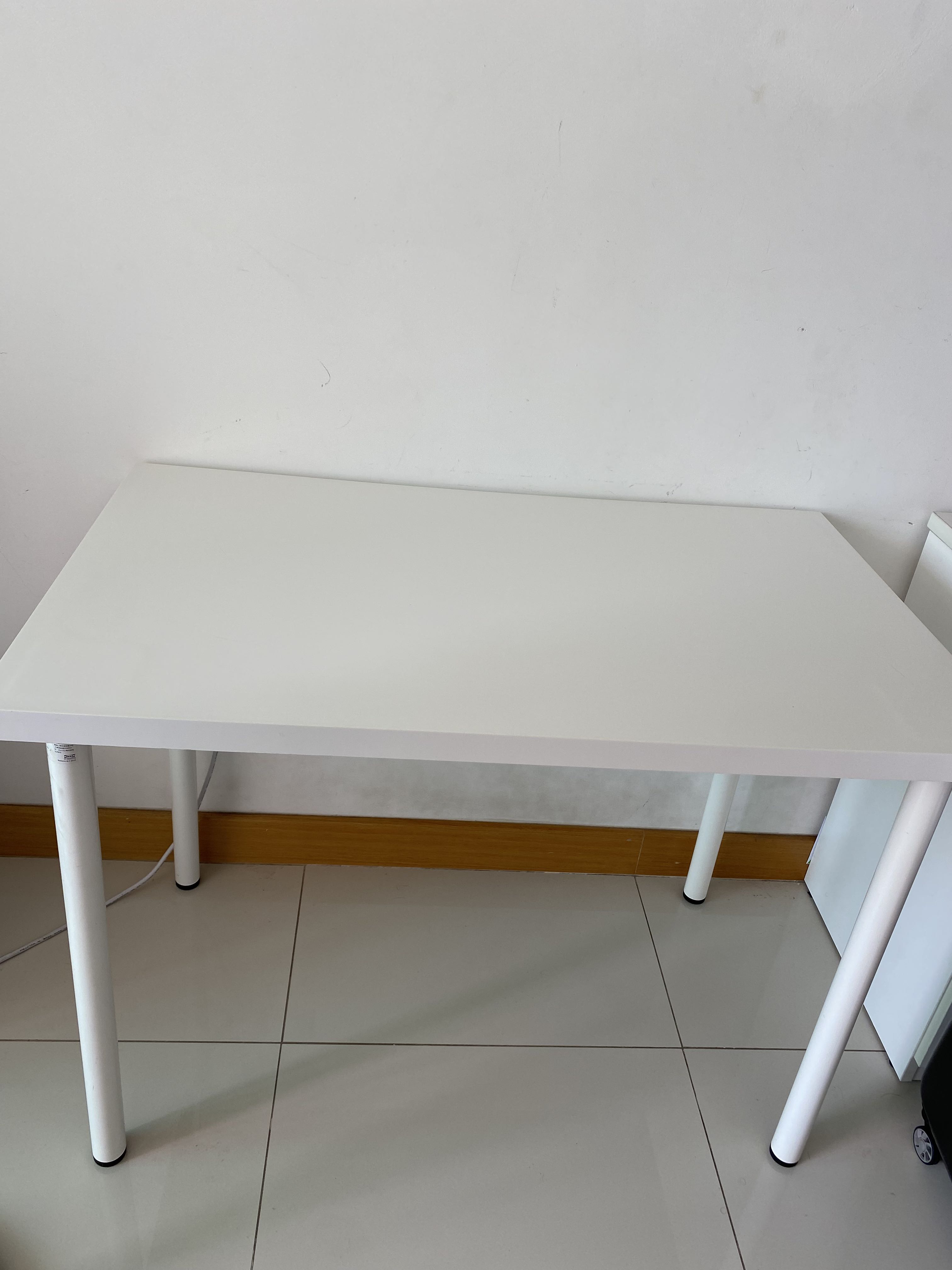 IKEA desk 100cm by 60cm, Furniture & Home Living, Furniture, Tables ...