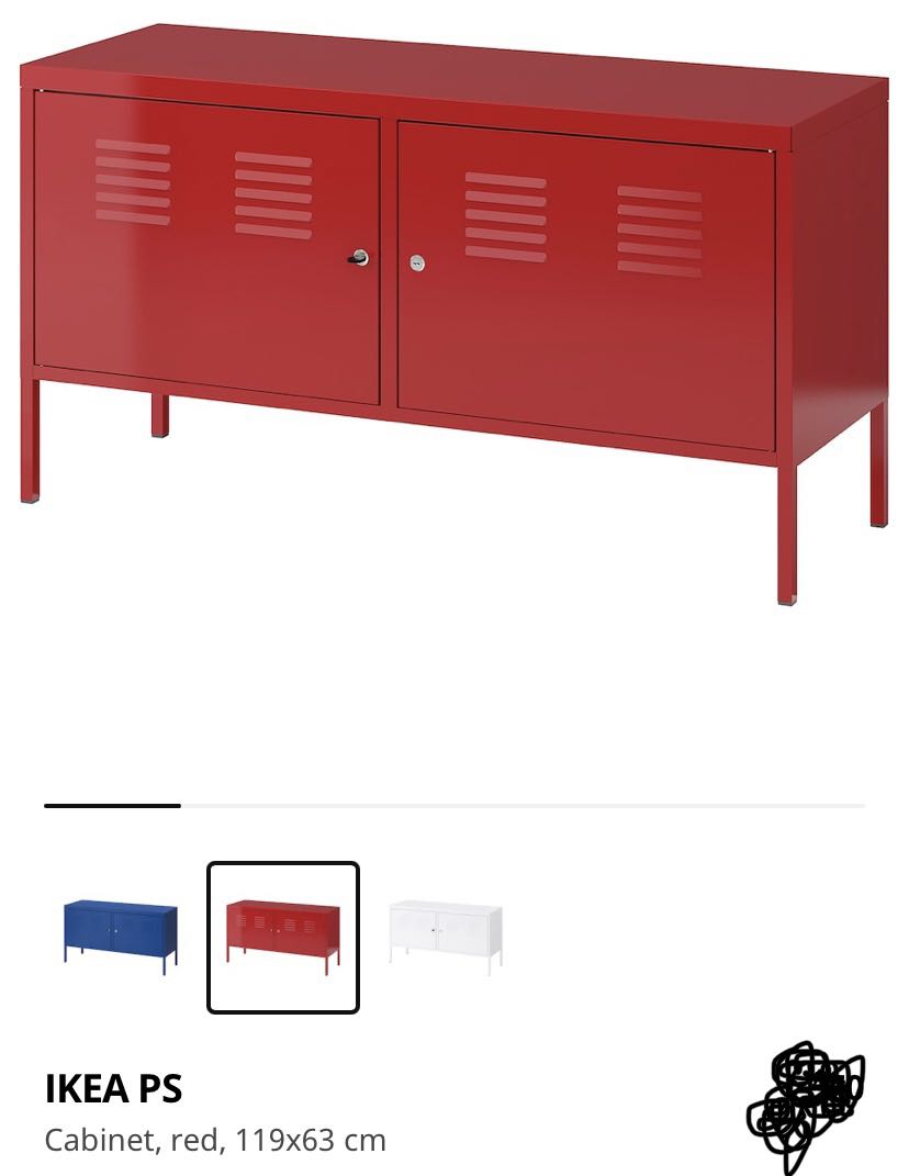 IKEA PS cabinet. (Red), Furniture & Home Living, Furniture, Shelves ... IKEA PS cabinet. (Red), Furniture & Home Living, Furniture, Shelves ...