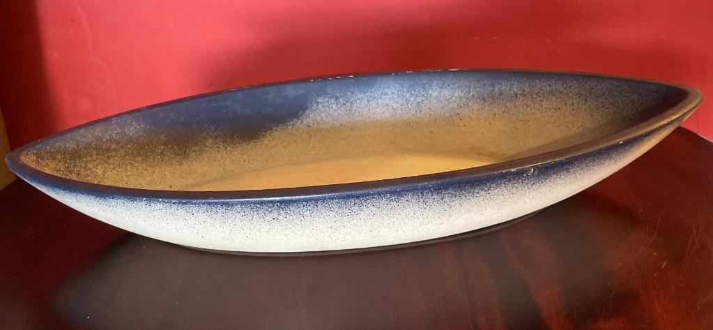 CERMAMIC Ikebana boat shape vase, Furniture & Home Living, Home Decor ...