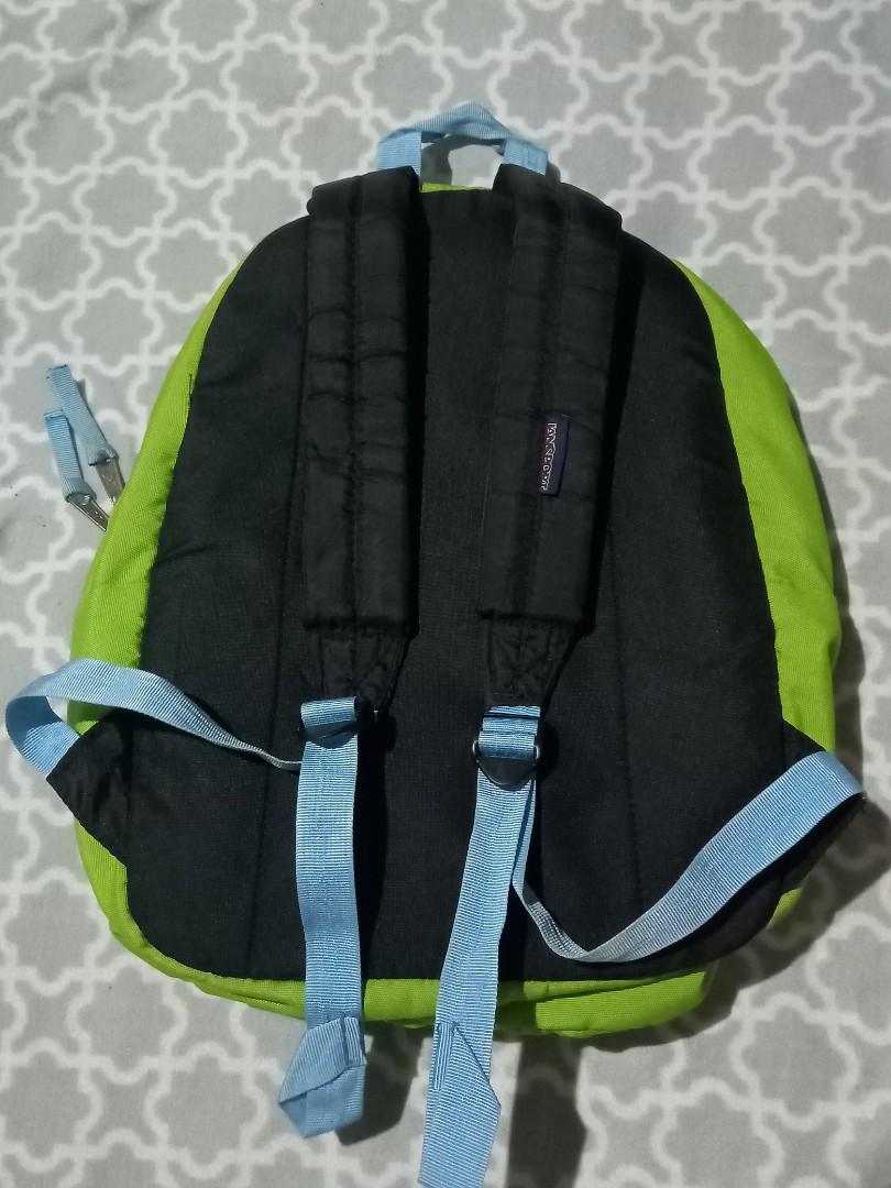 Jansport Green Backpack, Women's Fashion, Bags & Wallets, Backpacks on ...