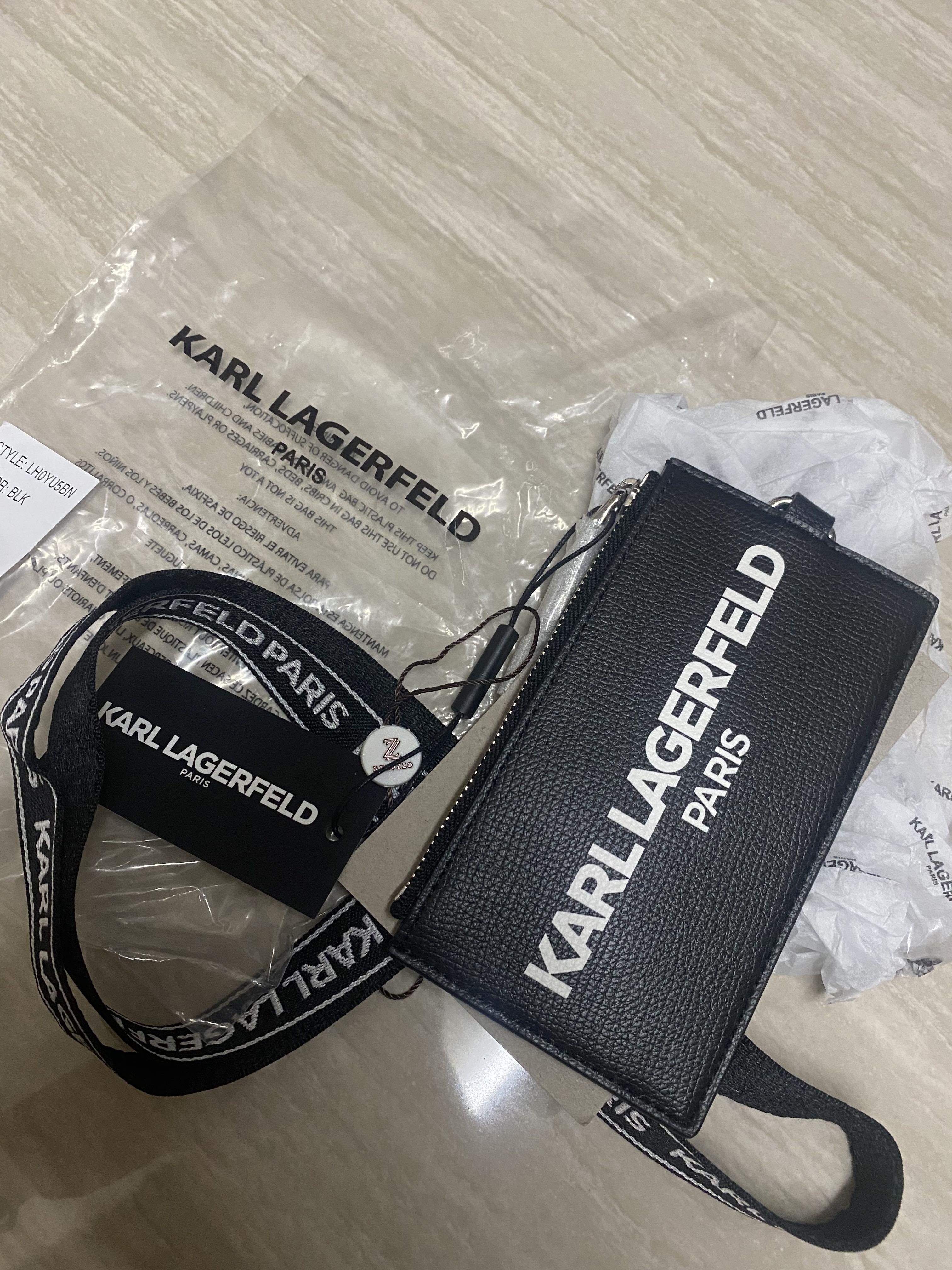 Karl Lagerfeld Lanyard, Women's Fashion, Bags & Wallets, Wallets & Card ...