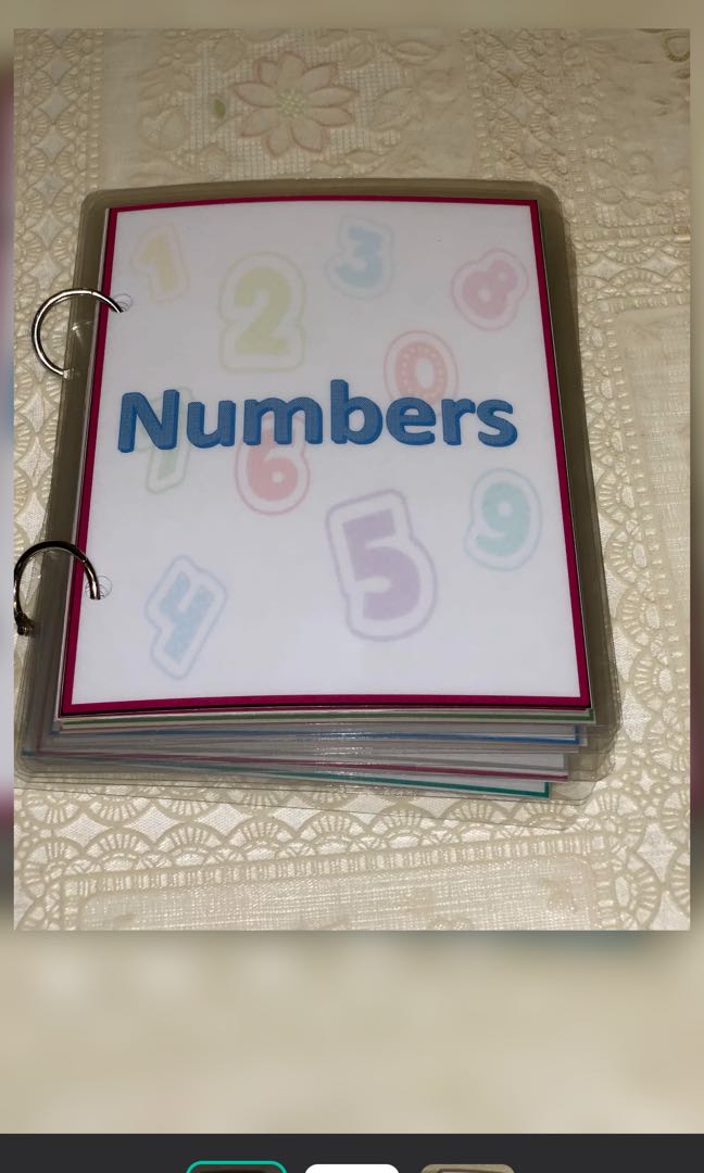Learning numbers (2 sets), Babies & Kids, Infant Playtime on Carousell