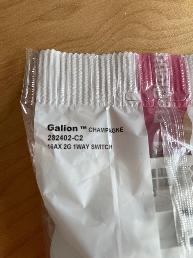 Legrand Galion Champagne Switches, Computers & Tech, Parts ...