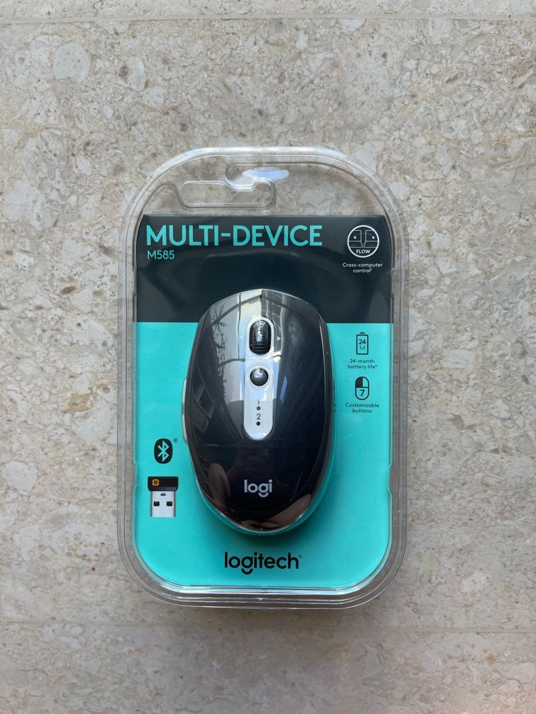Logitech M585 Multi-Device Wireless Bluetooth Mouse, Computers & Tech ...