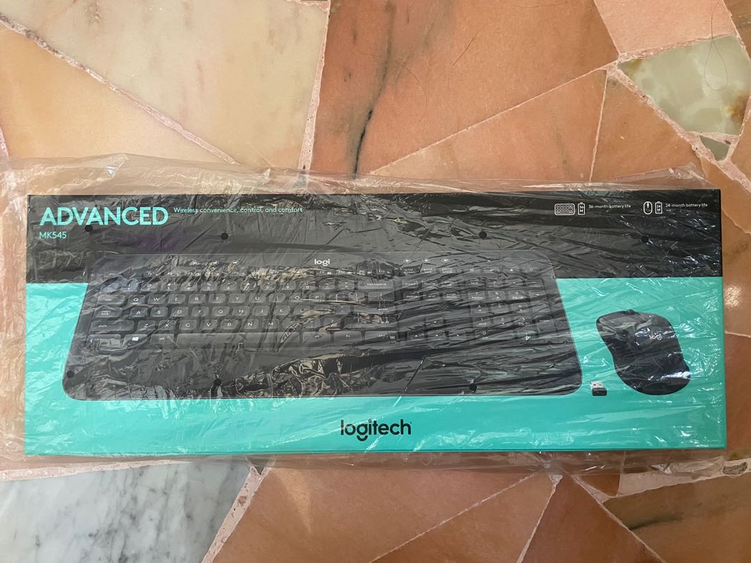 Logitech MK545 Wireless Keyboard & Mouse, Computers & Tech, Parts & Accessories, Computer ...
