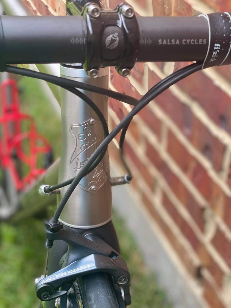Lynskey R300 Titanium Road Bike Medium with Carbon Wheels, Carbon Drop ...