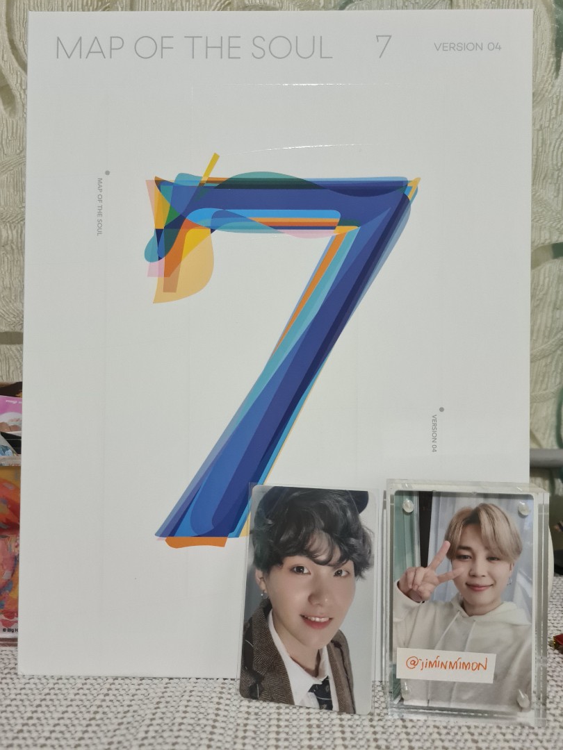Map of the soul Mots 7 Suga Yoongi PC, Hobbies & Toys, Memorabilia ...