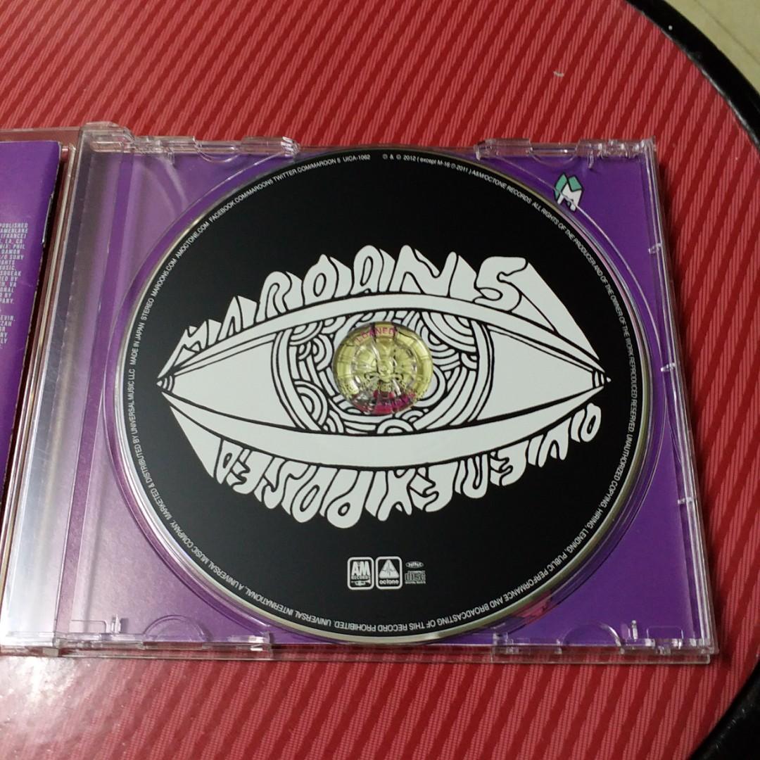 MAROON 5 Overexposed 日版 Japan CD 19 Tracks 附側紙 feat CHRISTINA AGUILERA ...
