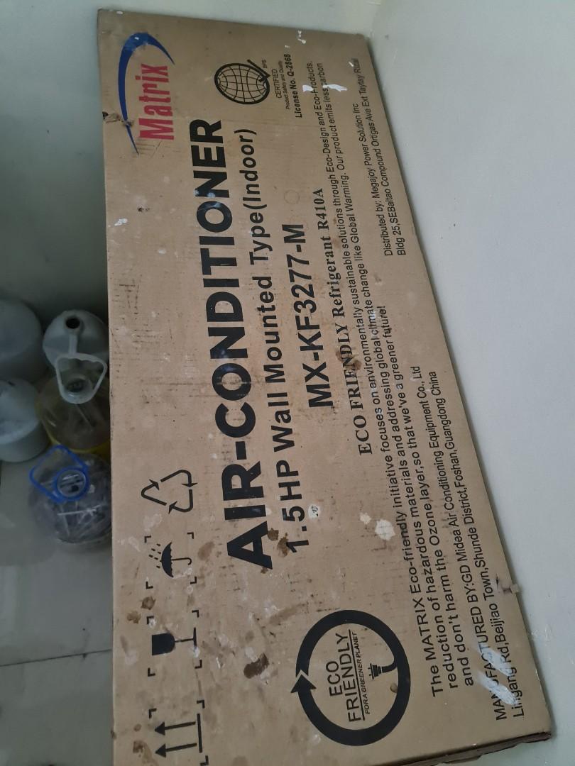 MATRIX air conditioner, TV & Home Appliances, Air Conditioning and ...