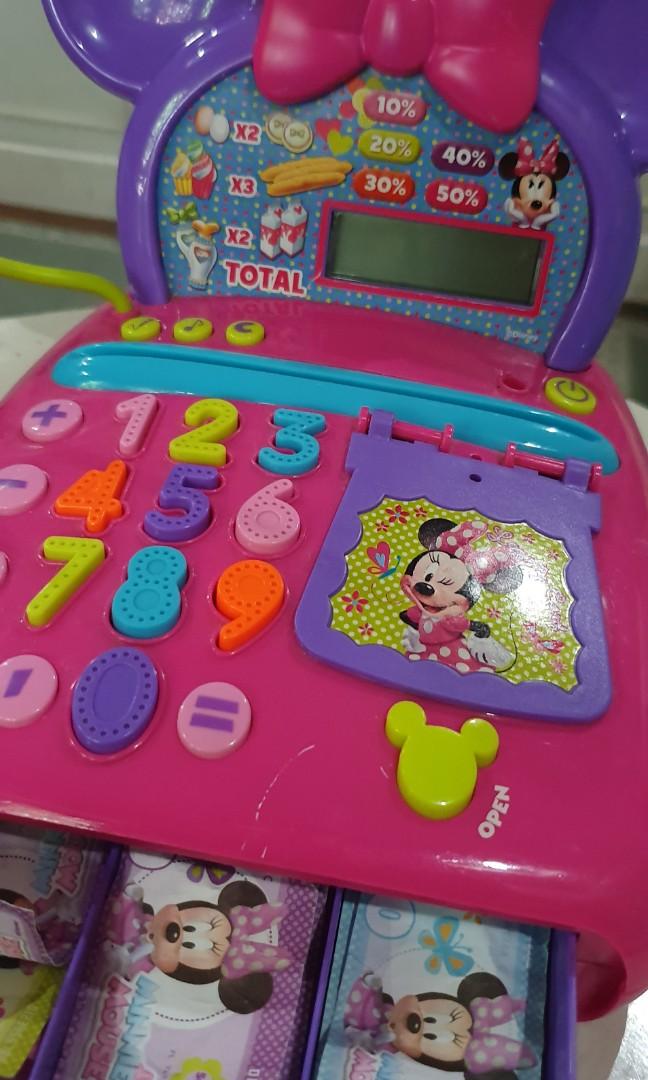 Minnie mouse cashier play toy, Hobbies & Toys, Toys & Games on Carousell
