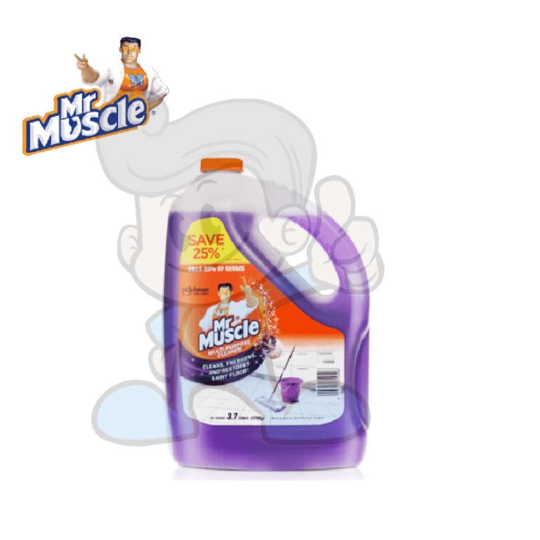 Mr. Muscle Multi Purpose Disinfectant Cleaner Lavender 3.7L, Furniture ...