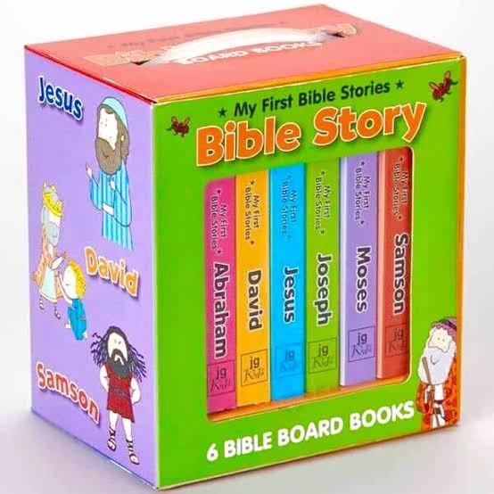 My First Bible Stories Box Set (6 Board Books) BOARD BOOKS FOR KIDS ...