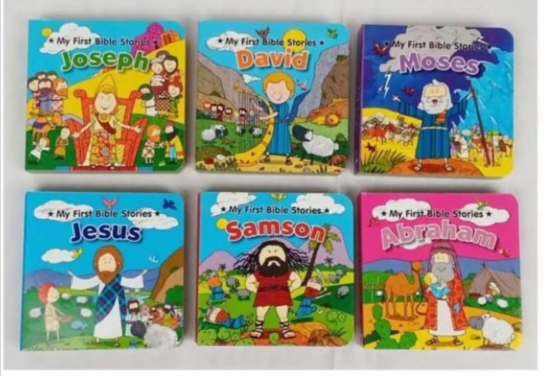 My First Bible Stories Box Set (6 Board Books) BOARD BOOKS FOR KIDS ...