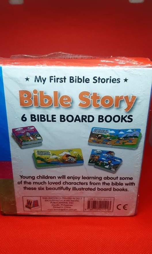 My First Bible Stories Box Set (6 Board Books) BOARD BOOKS FOR KIDS ...