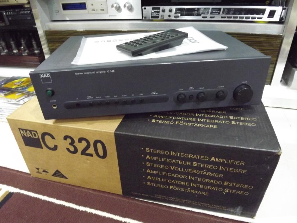 NAD C320 Stereo Integrated Amplifier , Audio, Other Audio Equipment on ...