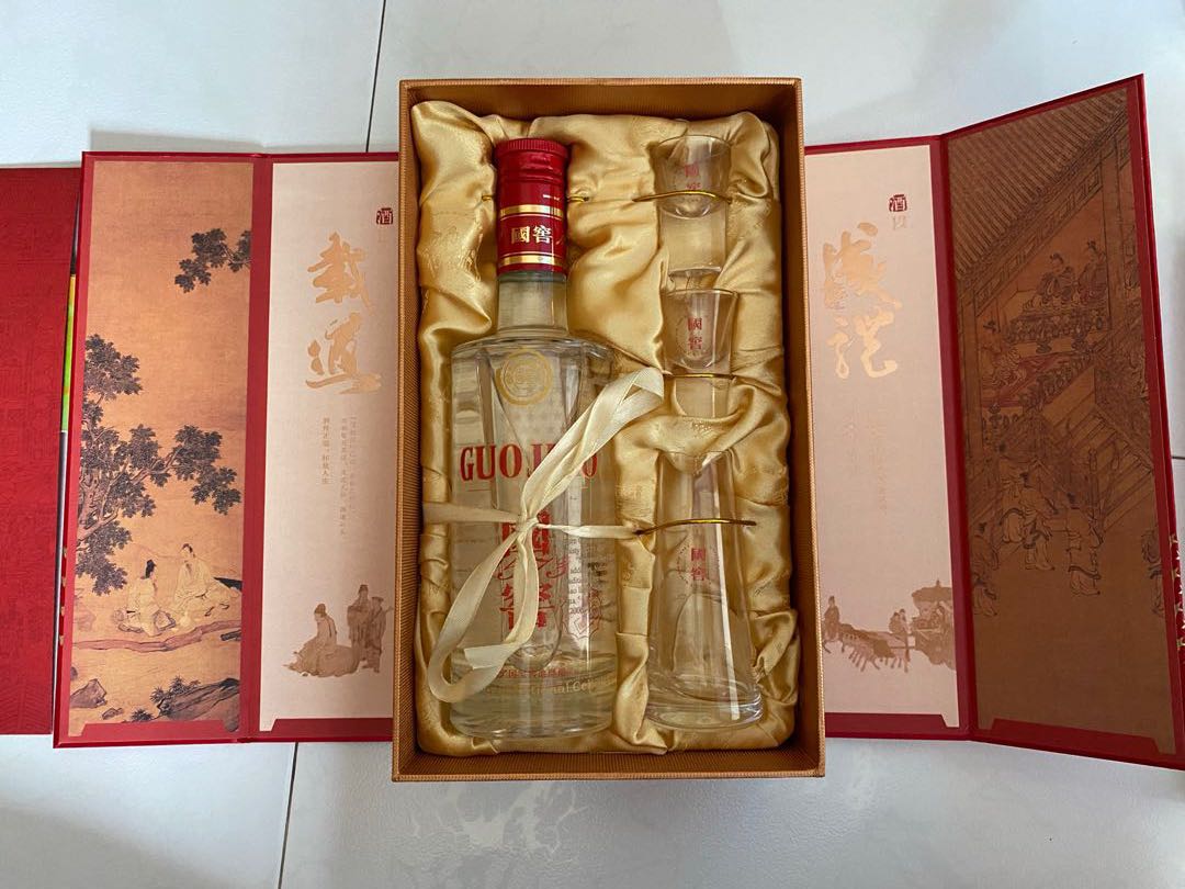 NATIONAL CELLAR 1573 GIFT SET (375 ML) 国窖 1573 白酒, Food & Drinks ...