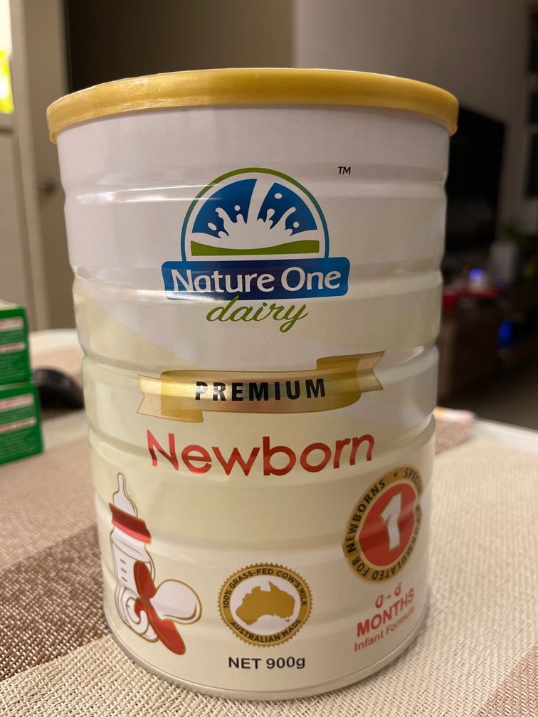 Nature One Dairy Premium Newborn 0-6 Months Infant Formula 900g, Babies ...