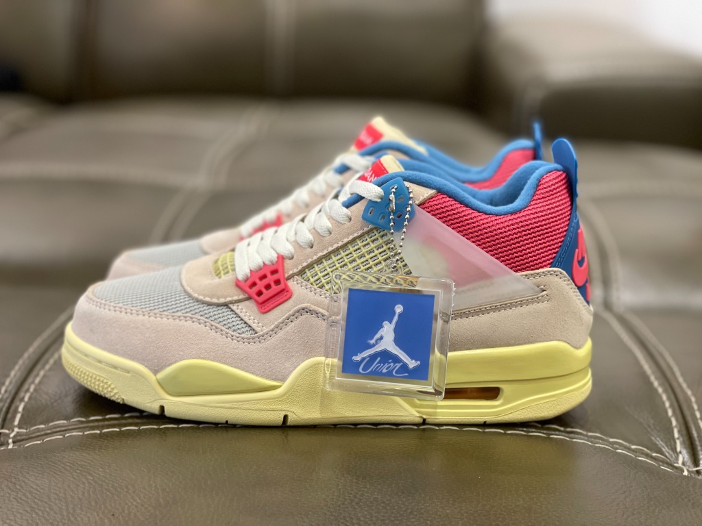Nike Air Jordan 4 AJ4 Union Guava, Men's Fashion, Footwear, Sneakers on ...