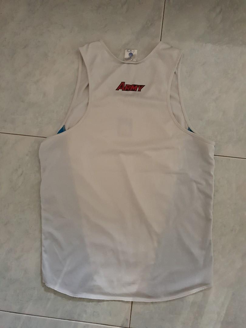 Old SAF CSS Pt Kit army singlet, Men's Fashion, Activewear on Carousell