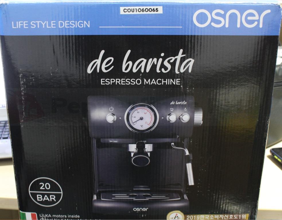 Osner de barista espresso machine, TV & Home Appliances, Kitchen ...