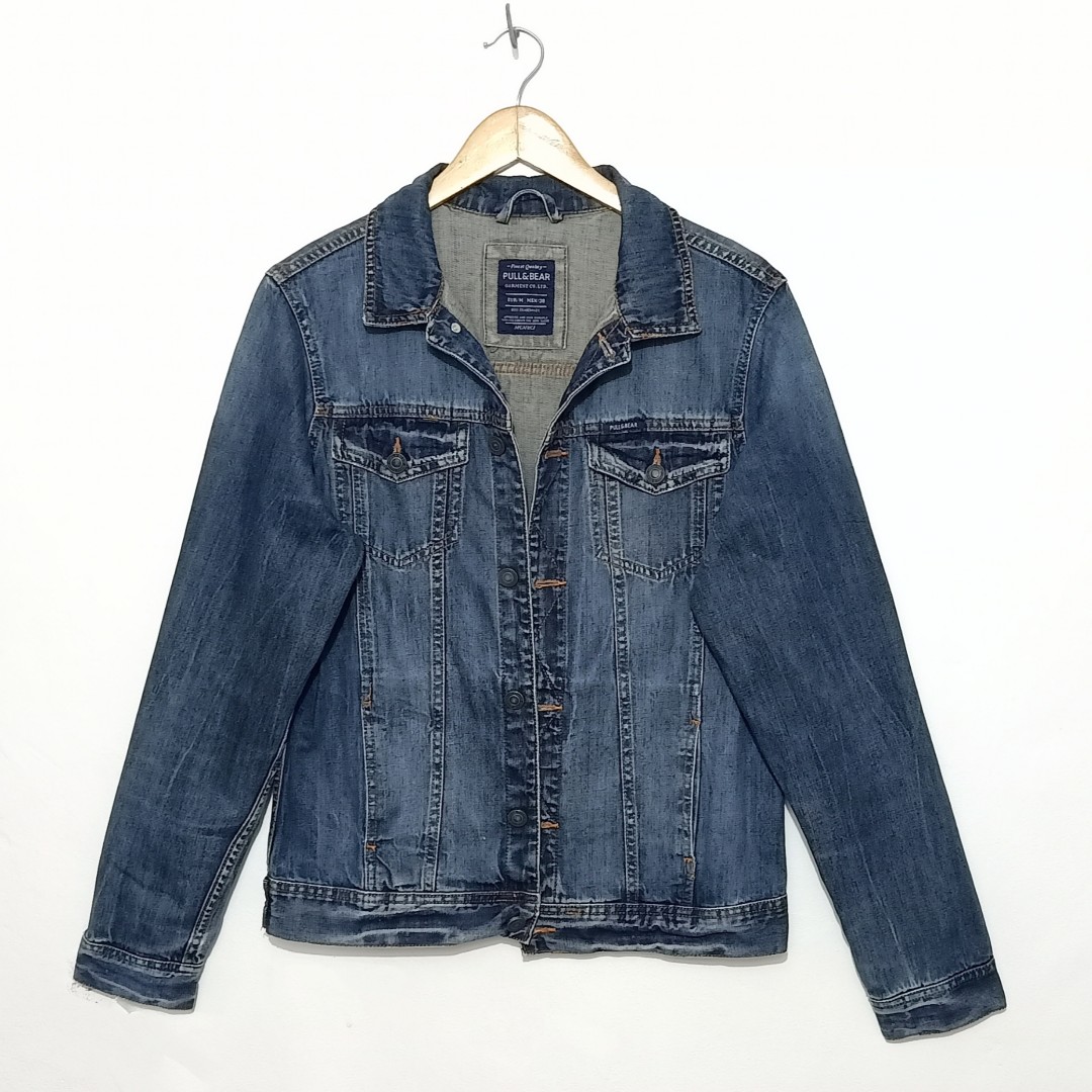 PAUL&BEAR men's Denim Jacket, Men's Fashion, Coats, Jackets and ...