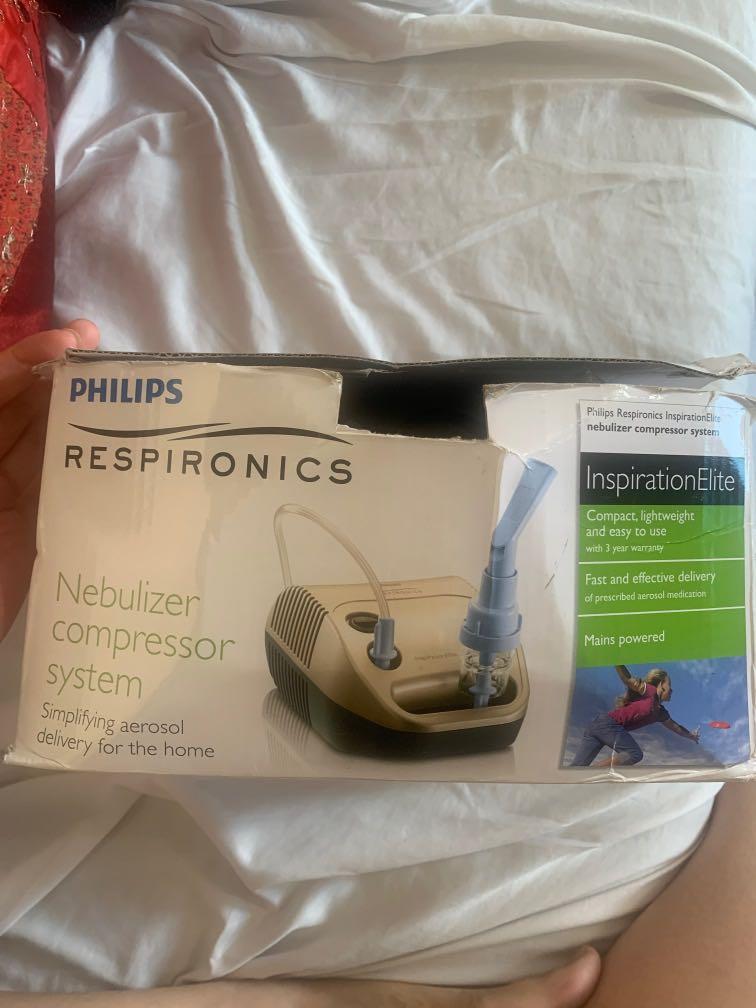 Phillips Respironics Inspiration Elote Nebulizer compressor system ...