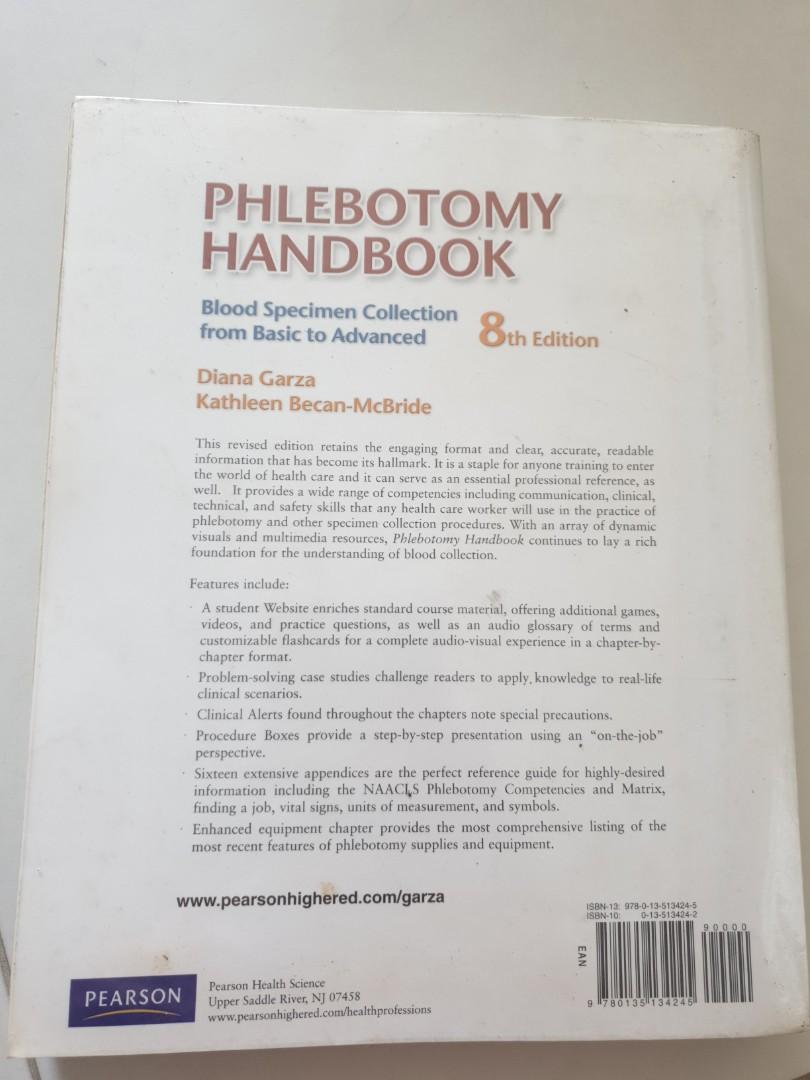 Phlebotomy Textbook - Blood specimen collection, Hobbies & Toys, Books ...