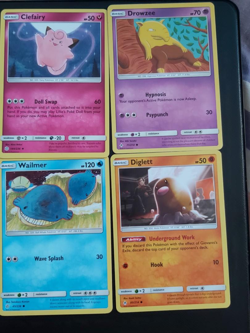 Pokemon basic cards, Hobbies & Toys, Toys & Games on Carousell
