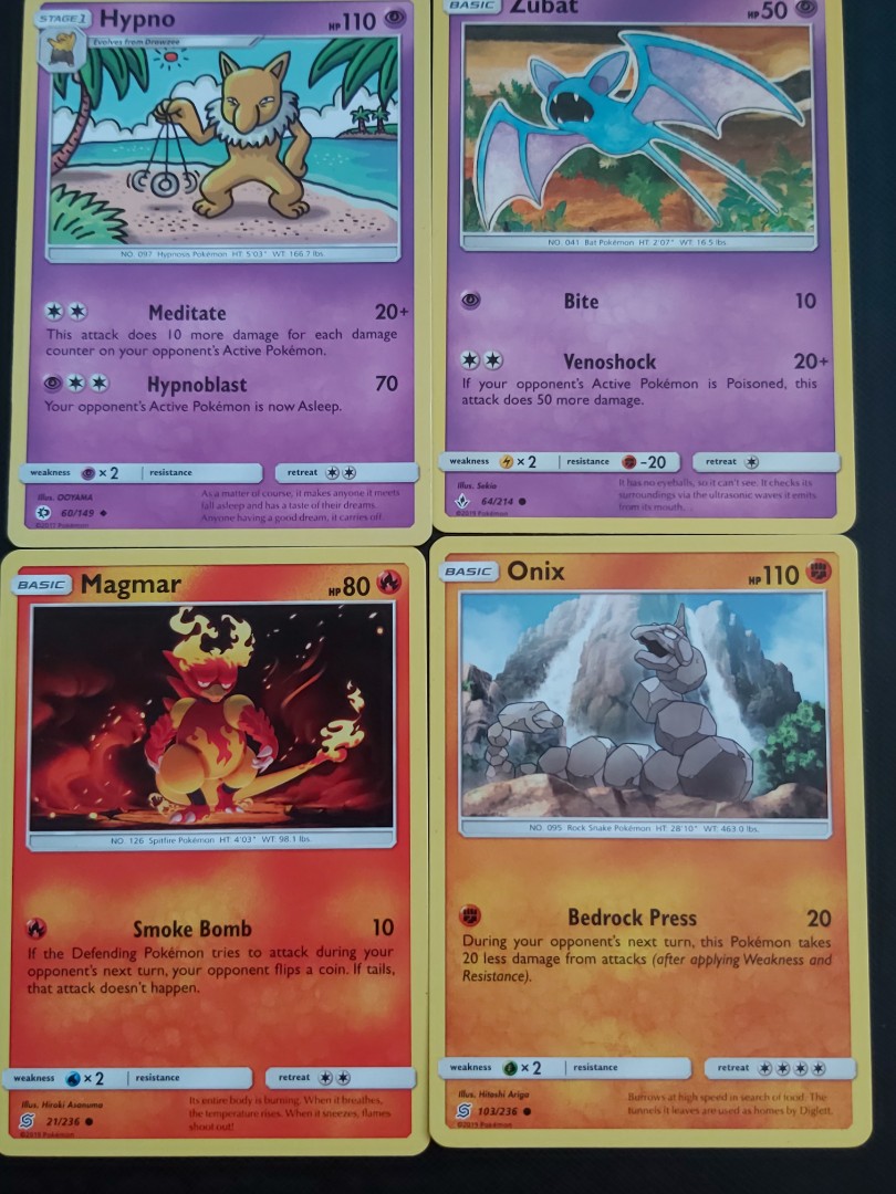 Pokemon basic cards, Hobbies & Toys, Toys & Games on Carousell