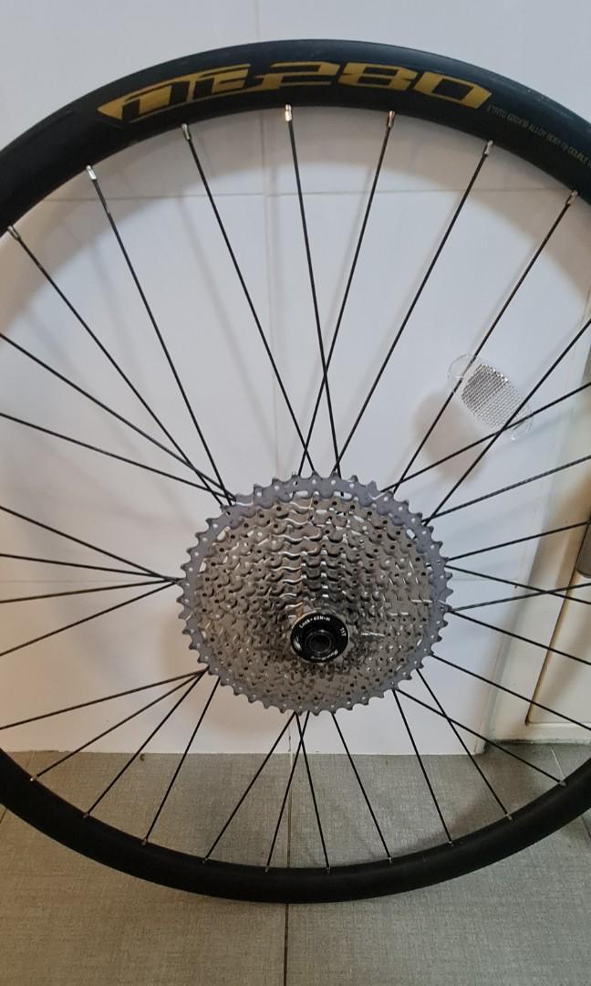 Polygon heist x7 700c Wheelset, Sports Equipment, Bicycles & Parts ...