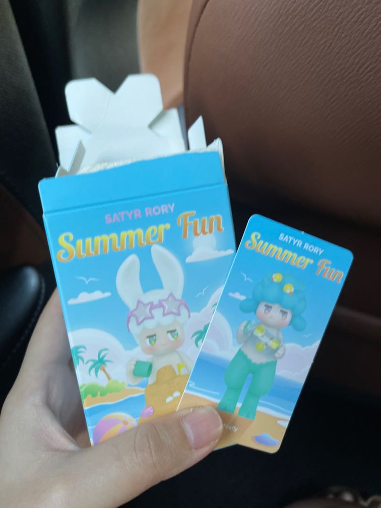 POP MART Satyr Rory Summer Fun Series - Firefly, Hobbies & Toys, Toys ...