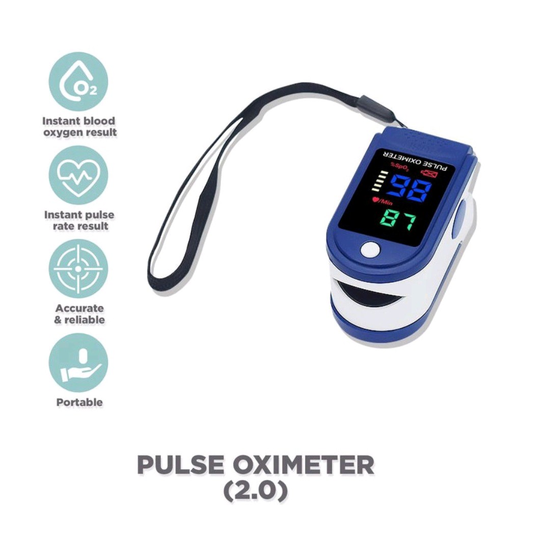 Portable Fingertip Pulse Oximeter OLED Pulse Oximeter Display, Health ...