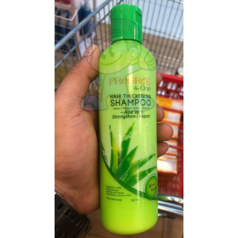 Pregroe 4 in One Hair Thickening Shampoo (2 x 250 mL), Beauty ...
