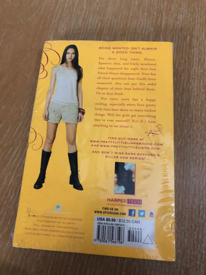 Pretty Little Liars Wanted by Sara Shepard, Hobbies & Toys, Books ...