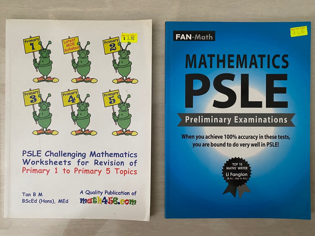PSLE Math Assessment Books, Hobbies & Toys, Books & Magazines ...