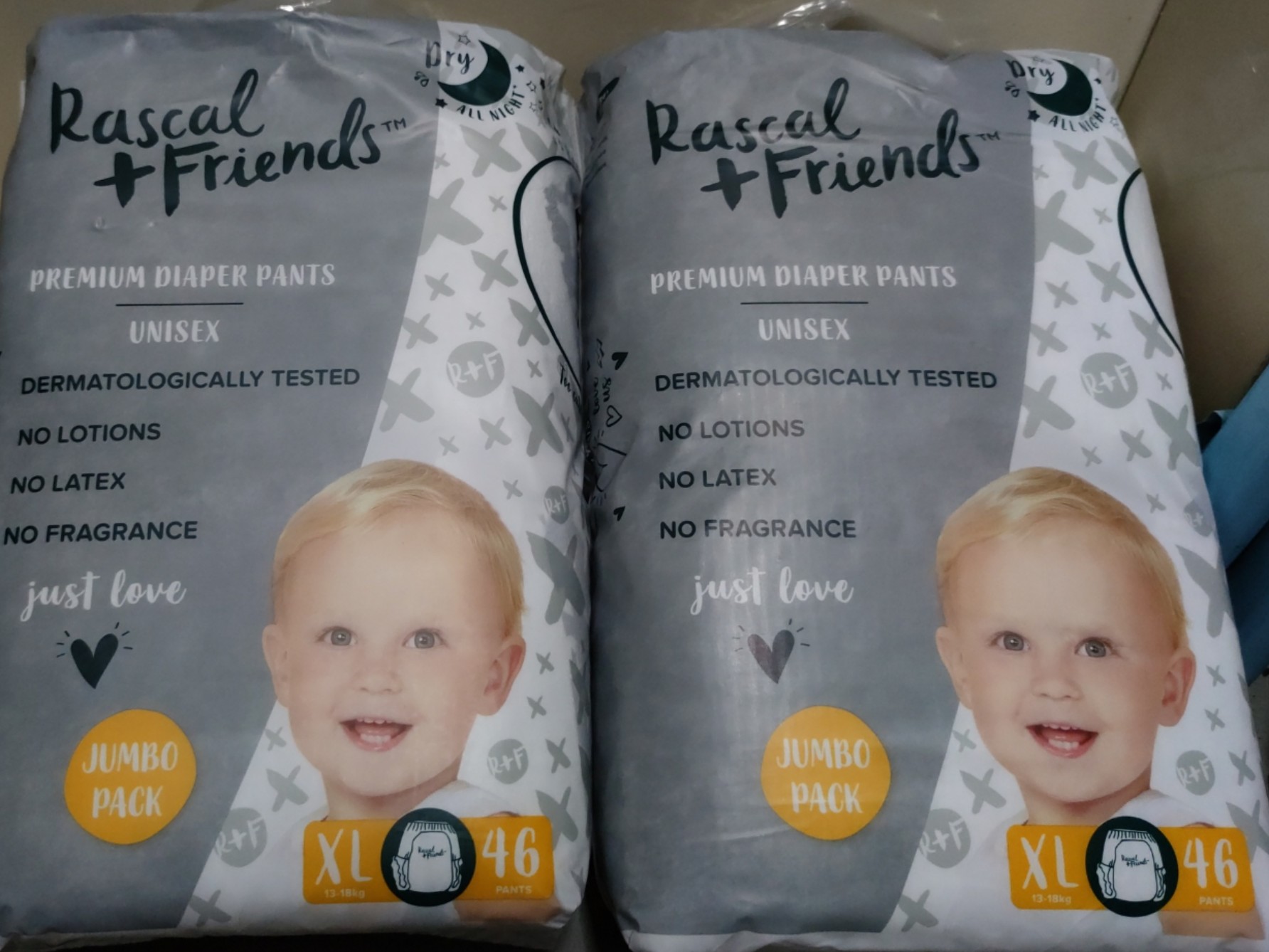 Rascal & Friends Diaper Pants XL (2 packs), Babies & Kids, Bathing ...