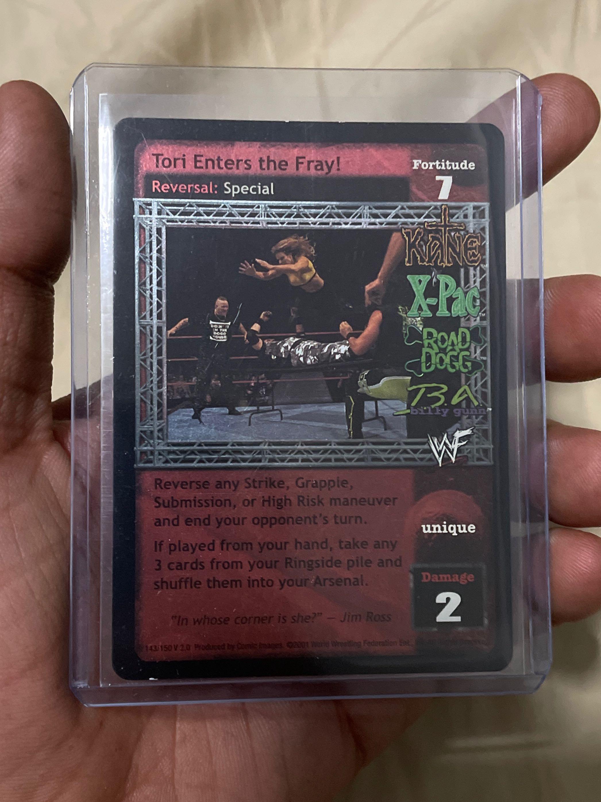 Raw Deal WWE WWF Tori Enters The Fray, Hobbies & Toys, Toys & Games on ...