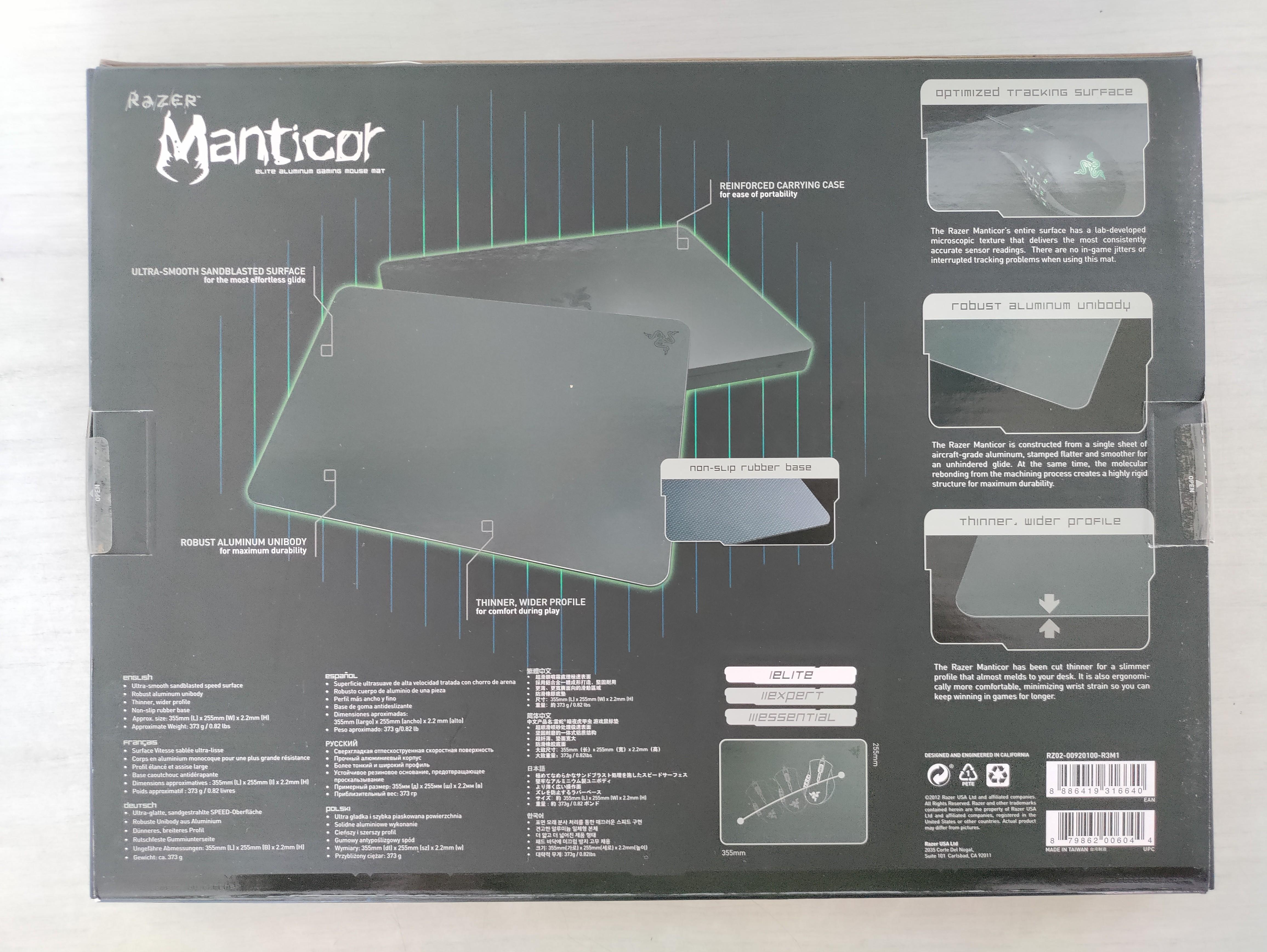 Razer Manticor gaming mousepad, Computers & Tech, Parts & Accessories ...